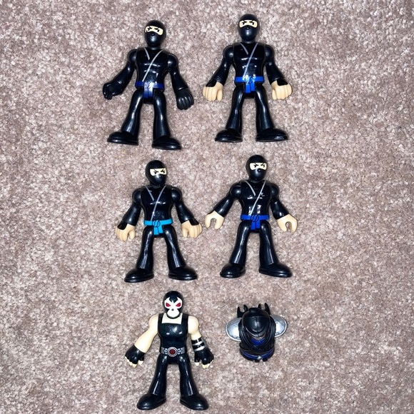 Fisher-Price | Toys | Fisher Price Imaginext Black Samouris | Poshmark